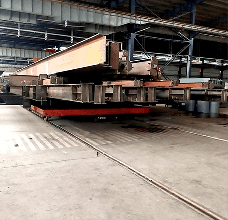 Rail Transfer Cart for L-Shaped/Arc Tracks: Suitable & Smooth Transport ...